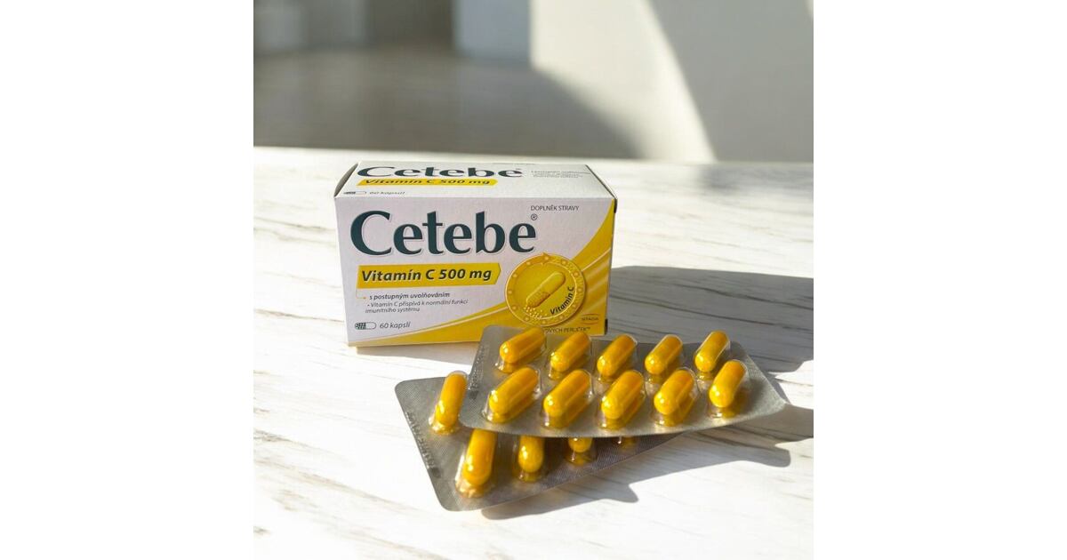 Cetebe Vitamin C (60 kapslí) - Ketomix.cz